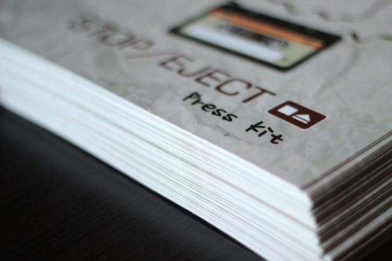 Stop/Eject press kit - Neil Oseman